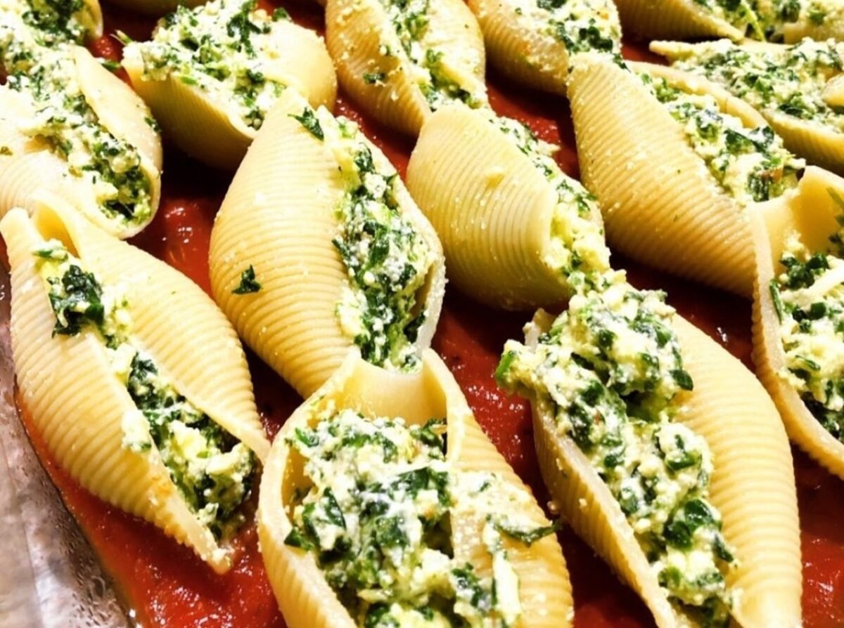 Pesto Stuffed Shells | Pasta Recipes | Butter Be Tasty