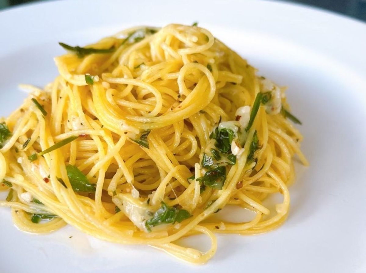 Angel Hair with Garlic, Herbs and Parmesan | Pasta Recipes | Butter Be ...