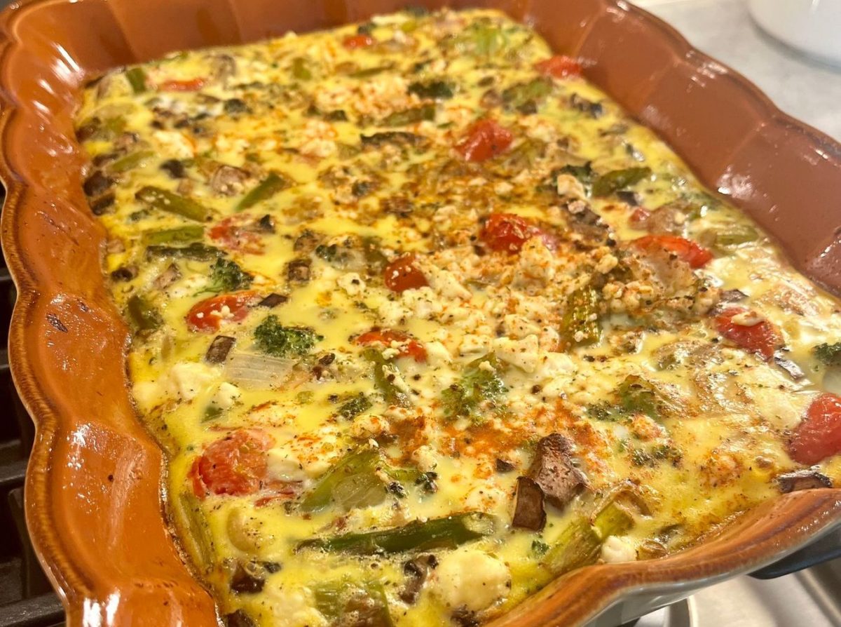 Spring Vegetable Egg Casserole | Breakfast Recipes | Butter Be Tasty